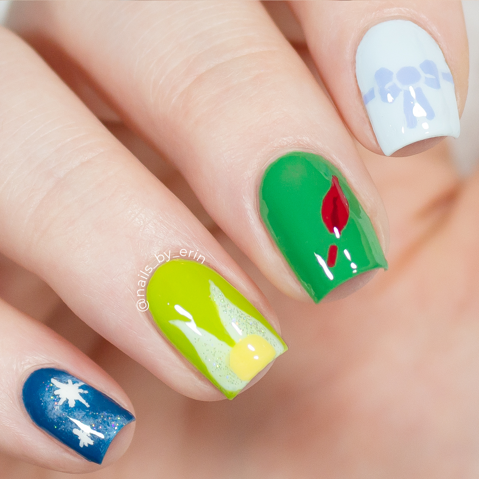 Peter Pan Nails | Disney Nail Art – NailsByErin